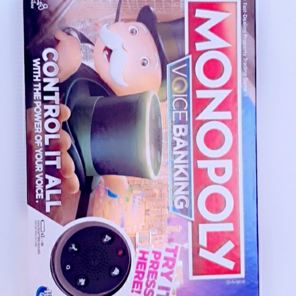 Hasbro | Games | Monopoly Voice Banking Electronic Free Shipping | Poshmark